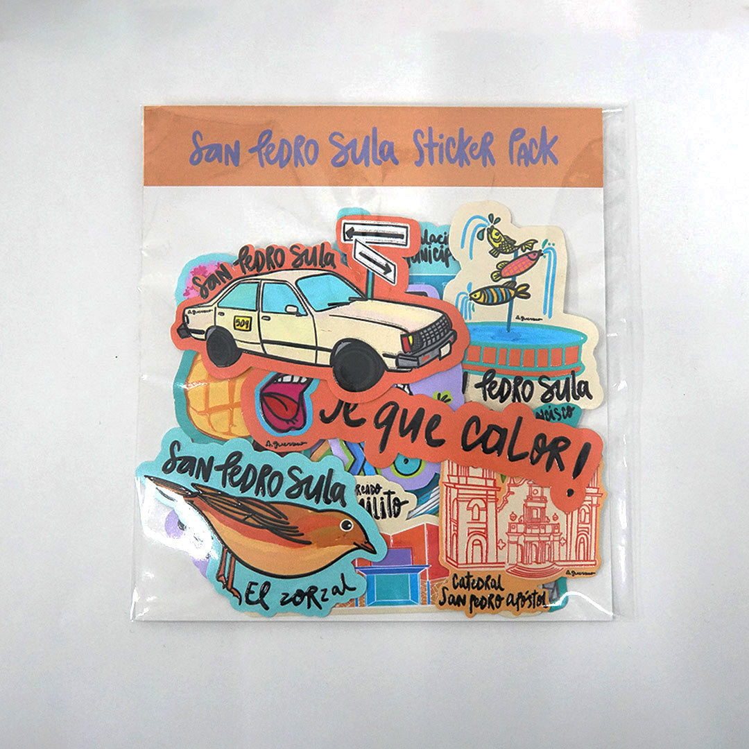 San Pedro Sula Stickers – Andrea Guerrero